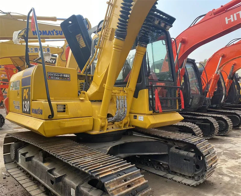 Original Japan Used Excavators Komatsu Pc130 Used Crawler Excavators 13 ...