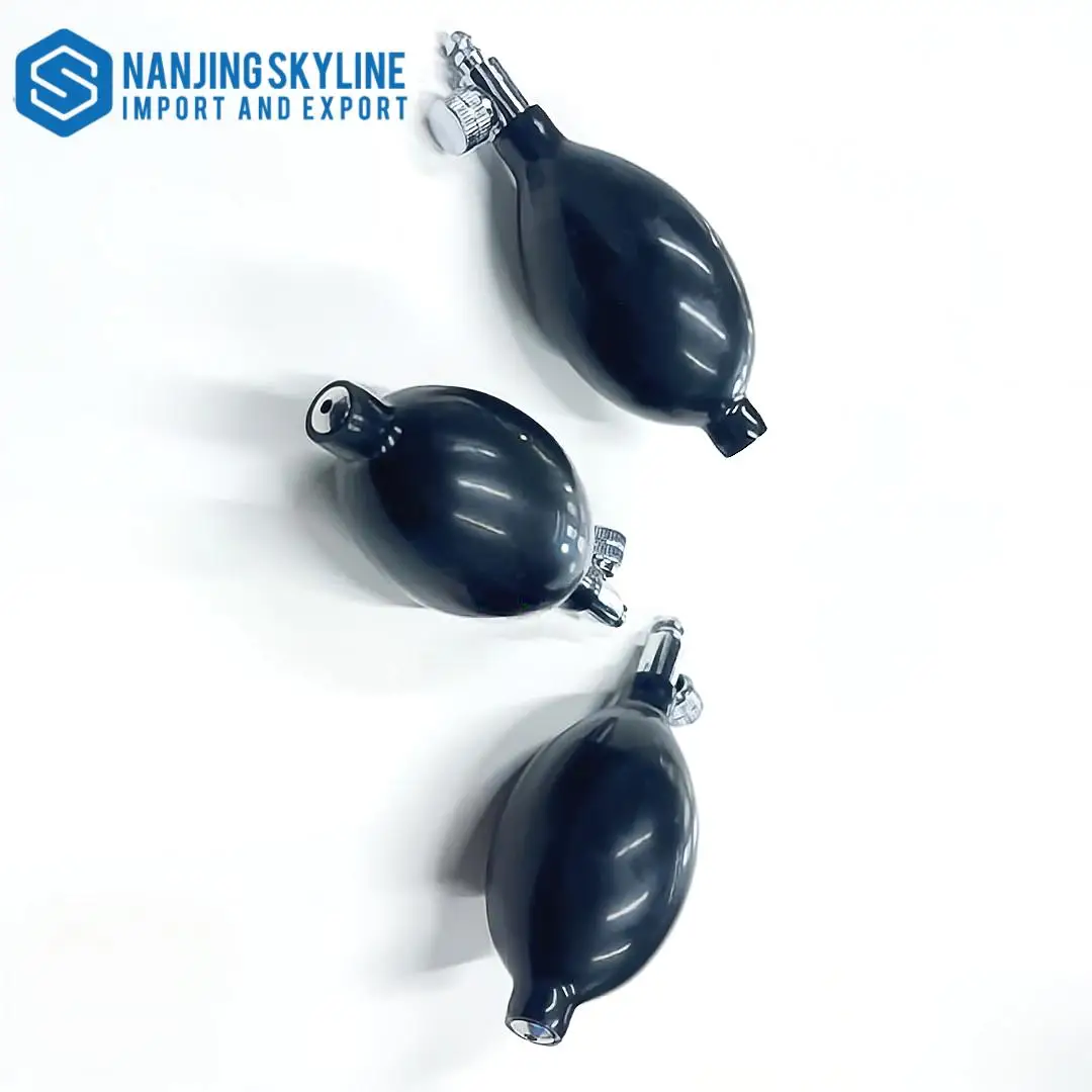 Reusable Blub&valve Air Pump Blood Pressure Bulb Latex Sphygmomanometer ...
