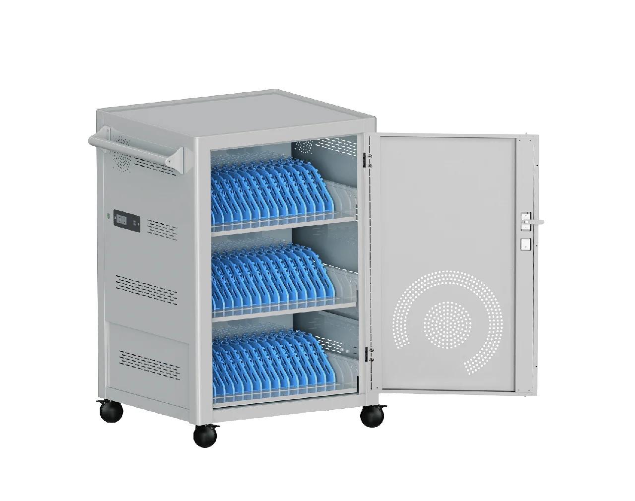 Hot Selling Metal Classroom Charging Trolley Educational iPad Tablet ...