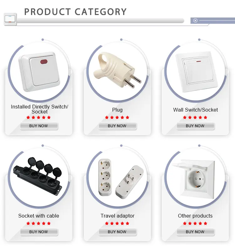 3500W IP54 Germany EU Waterproof Socket with Schuko Plug