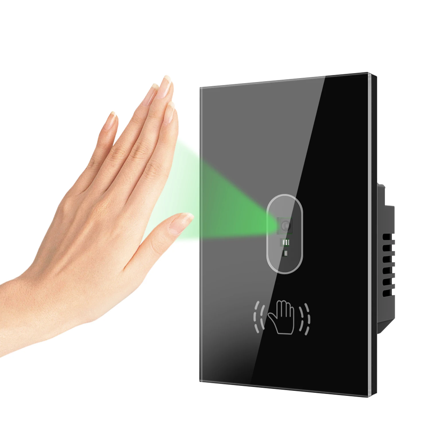 Wave to Open Infrared Sensor 10A Touchless Light Switch with Wired ...