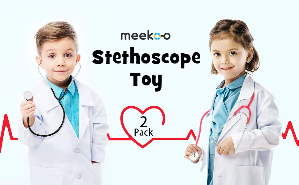 Szmiqu Kids Stethoscope Nursing Working Stethoscope For Children Role ...