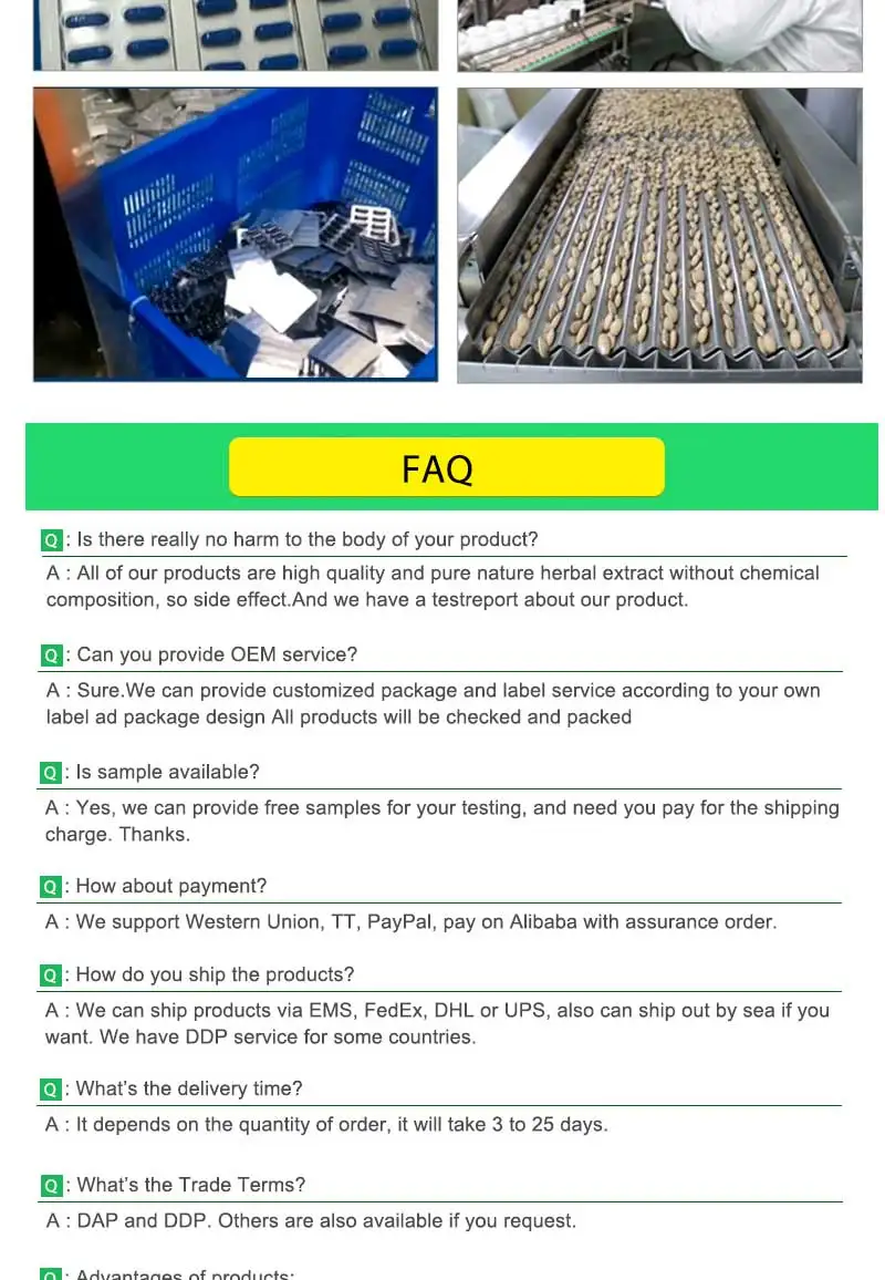 Factory Supply Supplements Capsules Tablets Pill A Variety Of Products ...