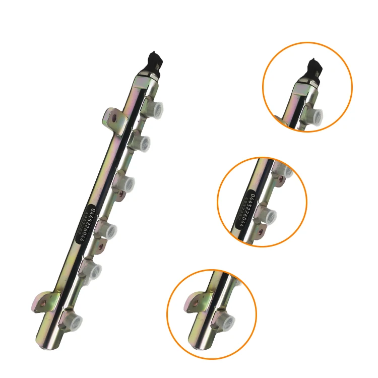 0445226044 Isde6.7 Diesel Engine Common Rail Fuel Injection Tube ...