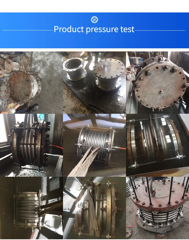 High Temperature Exhaust Compensator - Stainless Steel Bellows