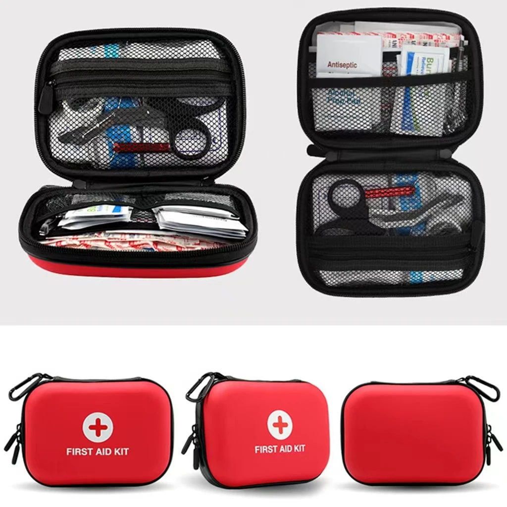 Personalized Red Health Care First Aid Kit Emergency Survival Keychain ...