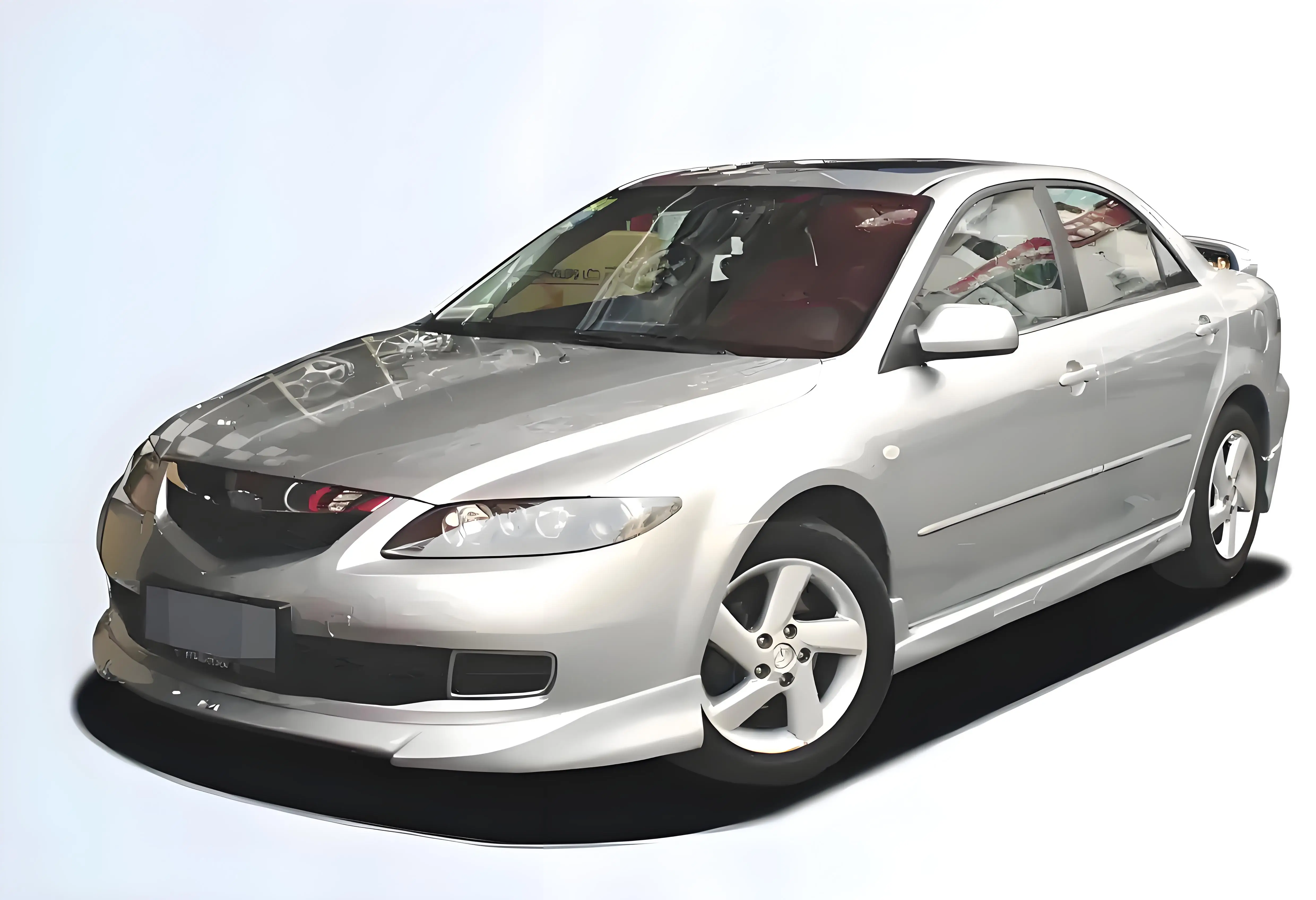 Wide Body Kit for Mazda6 (2006-2010) - Front & Rear Bumper Lip, Side ...