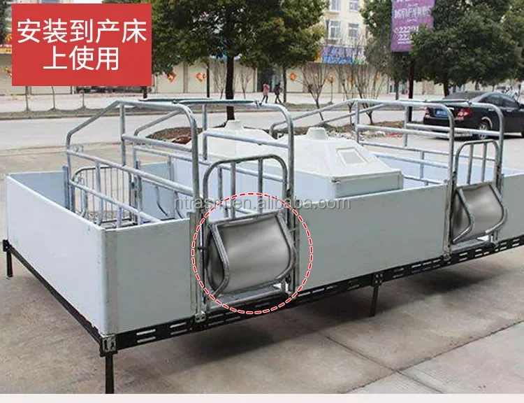 Stainless Steel Reversible Pig Feeder Sow Feeding Trough For Pig Farm ...