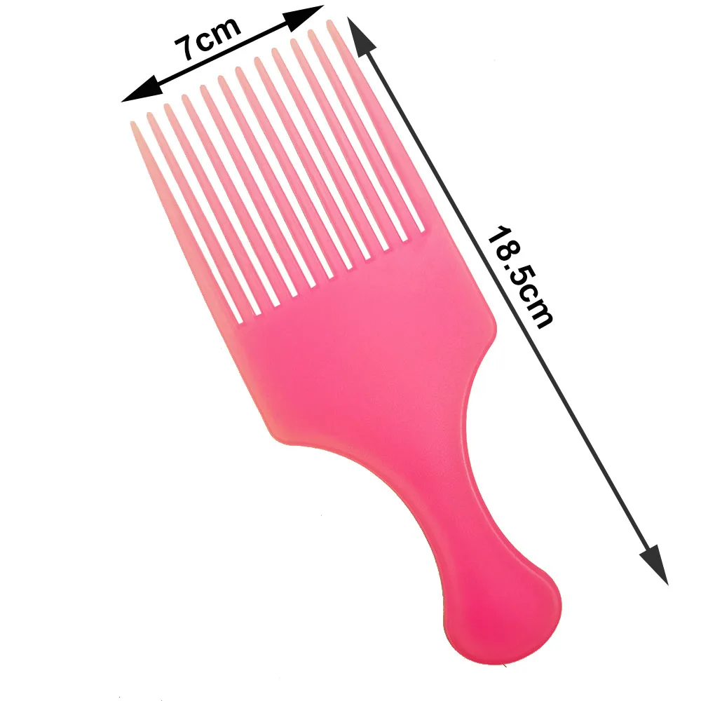 Fork Hair Brush - Wide Tooth Comb for Curly Afro Styling