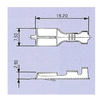Yazaki Terminal Connector 7116-2090y Connectors Terminals Conector Accessories Automotive ...