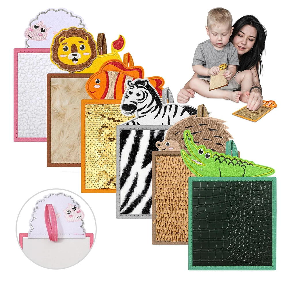 Cpc Multi-sensory Exploration Wall Panel Tactile Play Animals Sensory ...