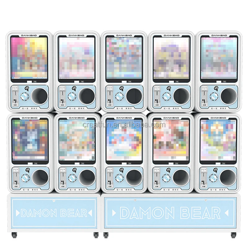 Japanese Gashapon Vending Capsule Toys Game Machine Mini Metal & ABS ...