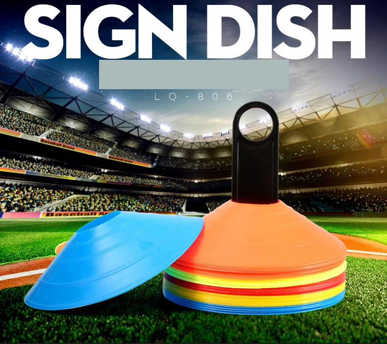 Hot Selling Football Training Agility Disc Cones Field Marker Football ...