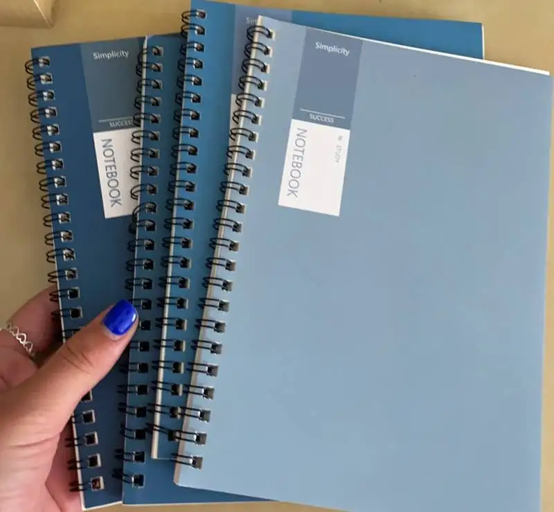 Wholesale Coil A5 Notebook Thickened Notepads Custom Logo Printed ...