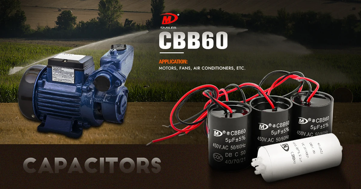 CBB60 Running Capacitor with TUV CE CQC Certificates