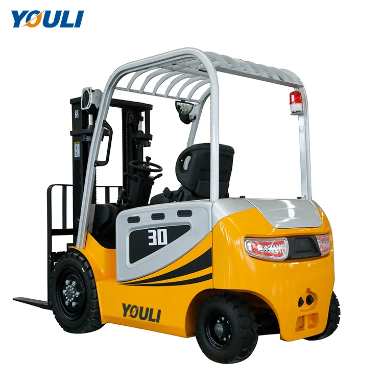 Small Montacargas Electrico Forklift Youli 1 Ton 2ton 2.5ton Electrical ...