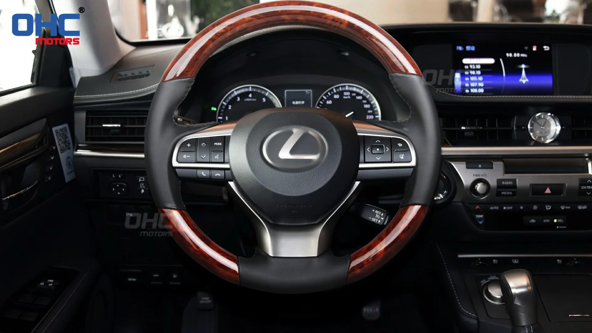 Wood Grain Steering Wheel Fit For Lexus Gs Es 200h 300h 200 300 350 450 ...