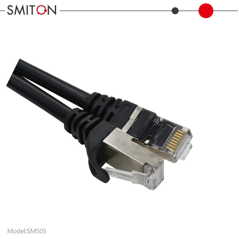 Rj45 Sftp Cat6a Lan Cable Patch Cord Cable Cat6a Network Patch Cord ...