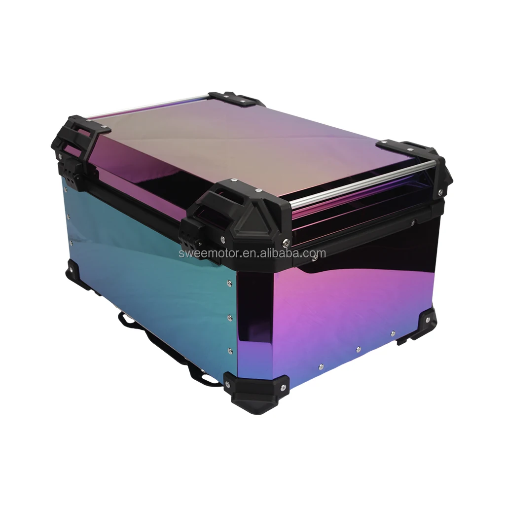 Sweer Top Box For Motorcycle Tail Boxes 65l Aluminium Motorcycle ...