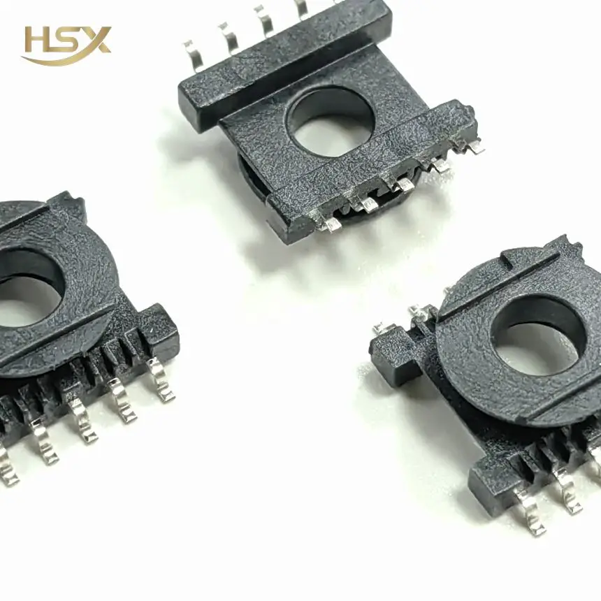 Stable Ec/er14.5 Smd Transformer Bobbin Vertical 5+5 Pin For High-frequency Power Converter With ...