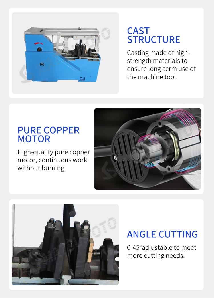 Automatic Power Cutting Hacksaw Machine G7025 by Matsumoto