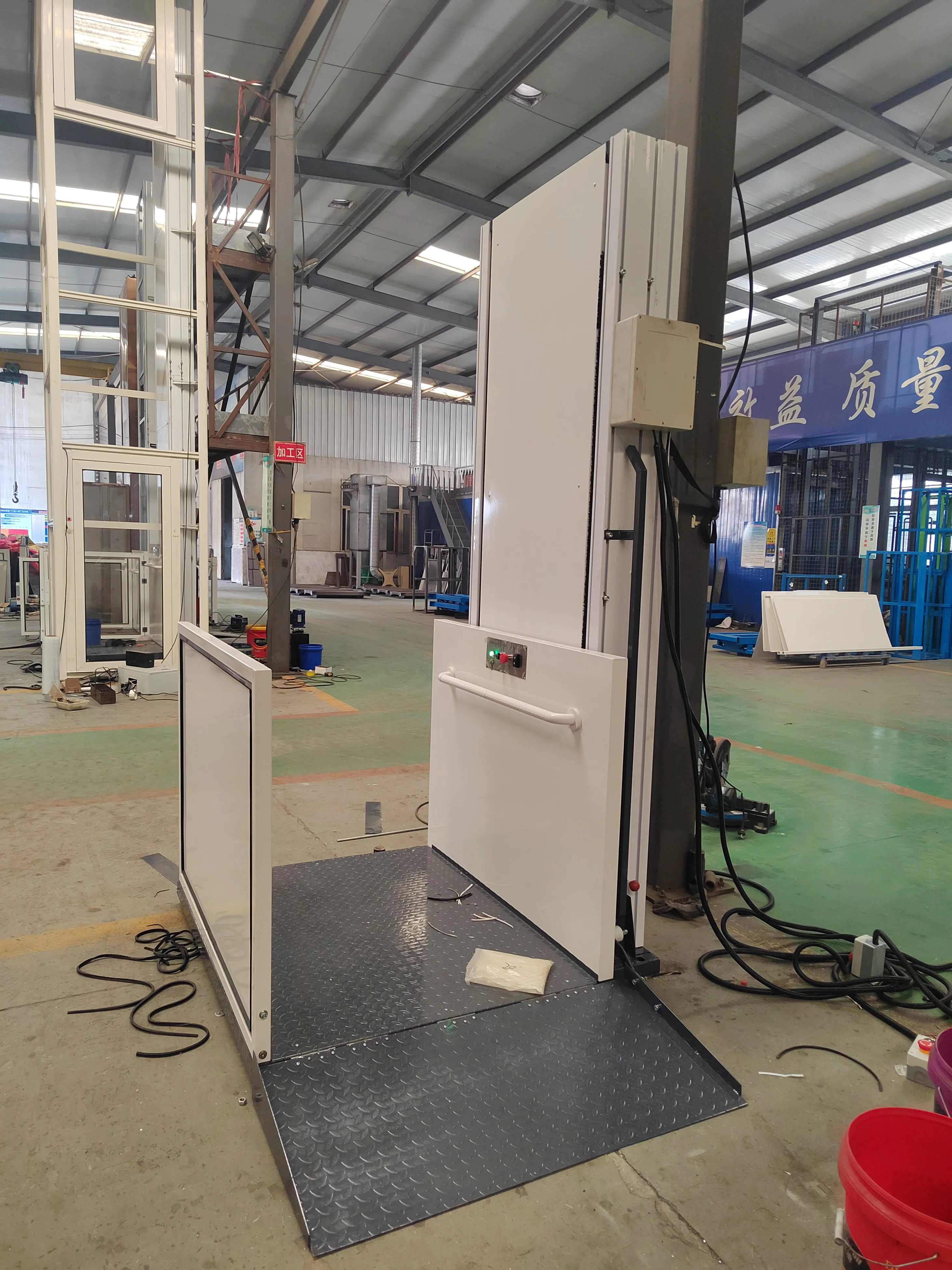 Domestic Disabled Ladders Circular Glass Panoramic 3 Stop Residential ...