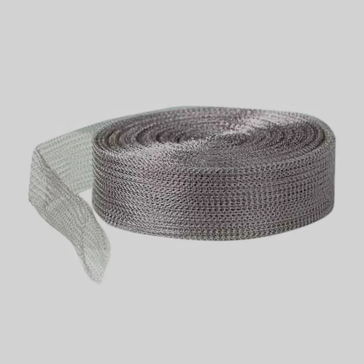 Compressed Knitted Wire Mesh Gasket OEM Low Price Laser Metal Stainless ...