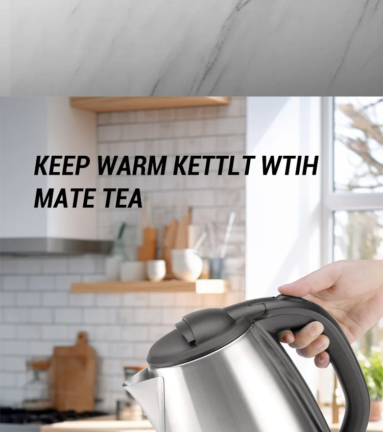 SS Electric Water Mate Tea Kettle Stainless Steel Adjustable ...