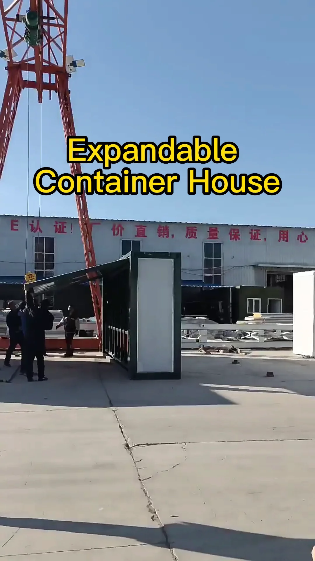 20ft Slide Out Expandable Folding Low Cost Prefabricated Portable