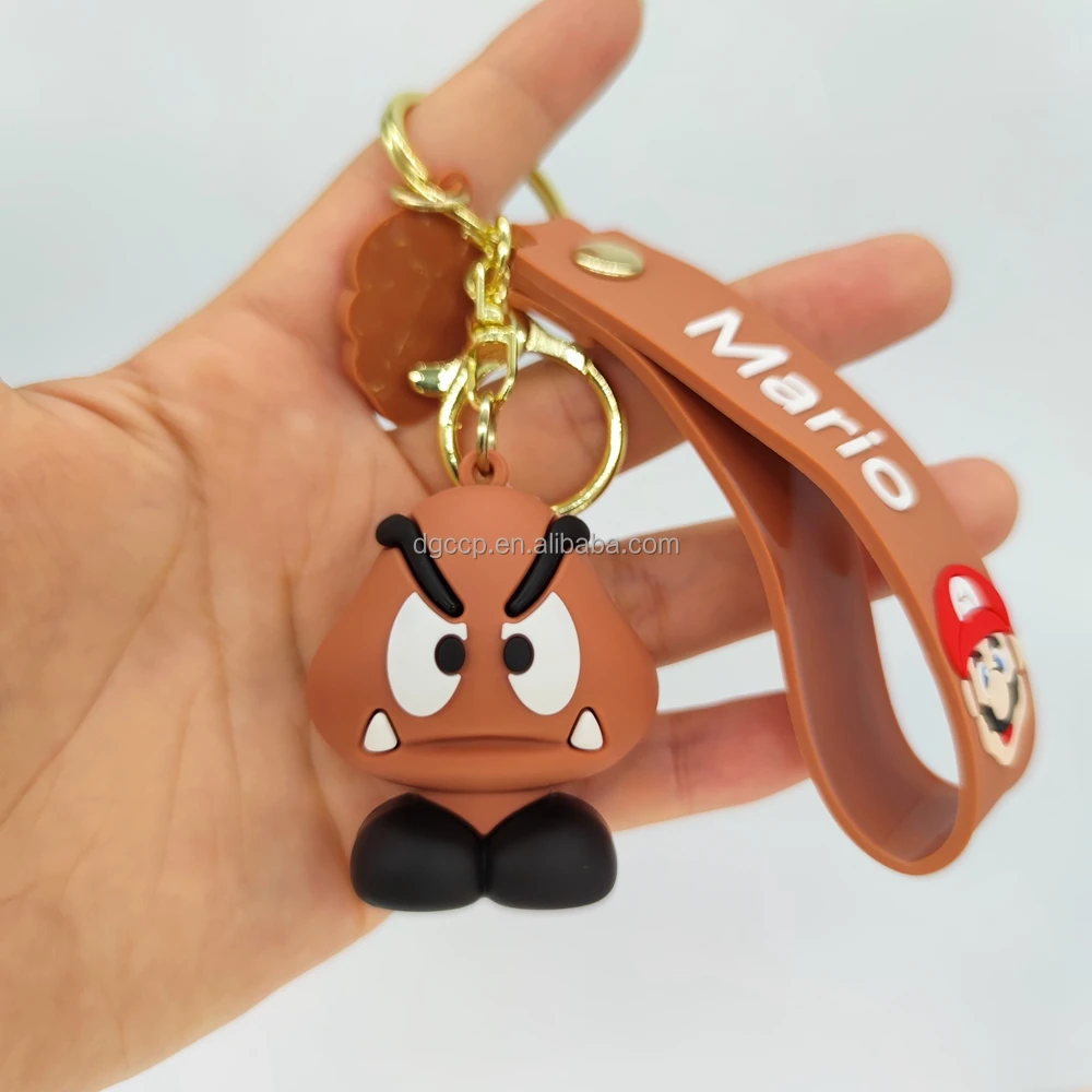 New Design Mario Keychain - Bright, Soft, and Waterproof