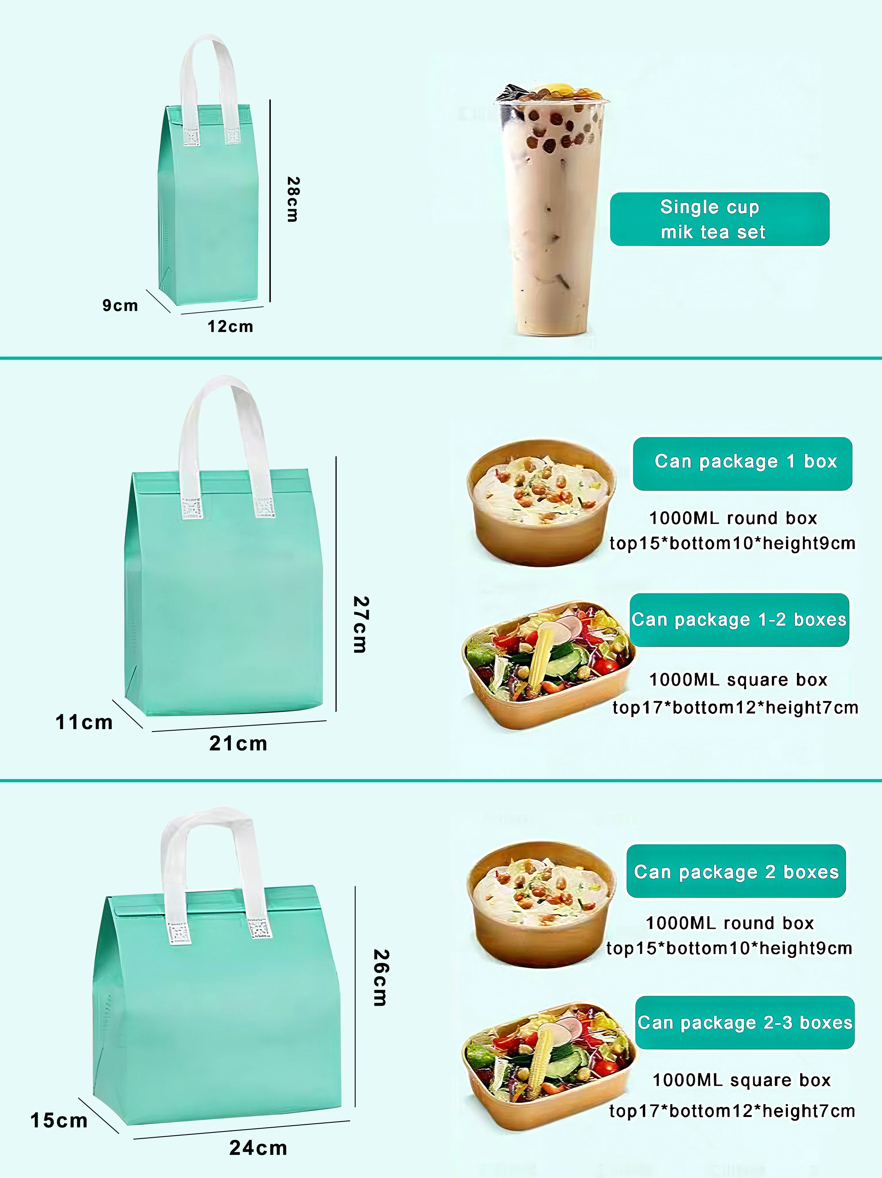 Wholesale Disposable Thermal Cooler Bags - Durable & Insulated