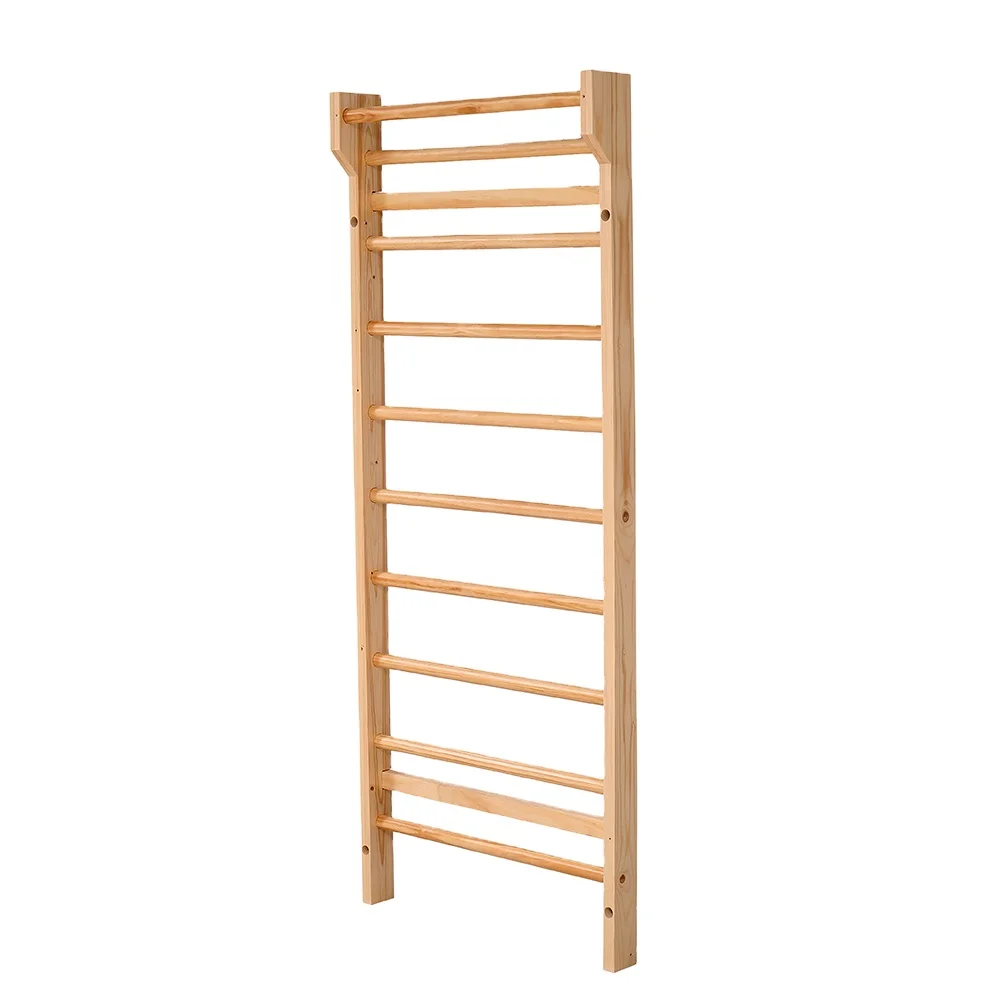 Pine Wood Gymnastic Mount Pull up Stall bar on Wall| Alibaba.com