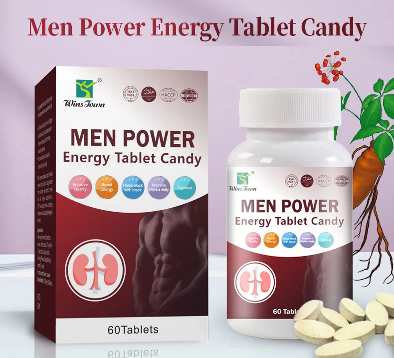 Maca Tablets - Natural Energy Boosters for Men