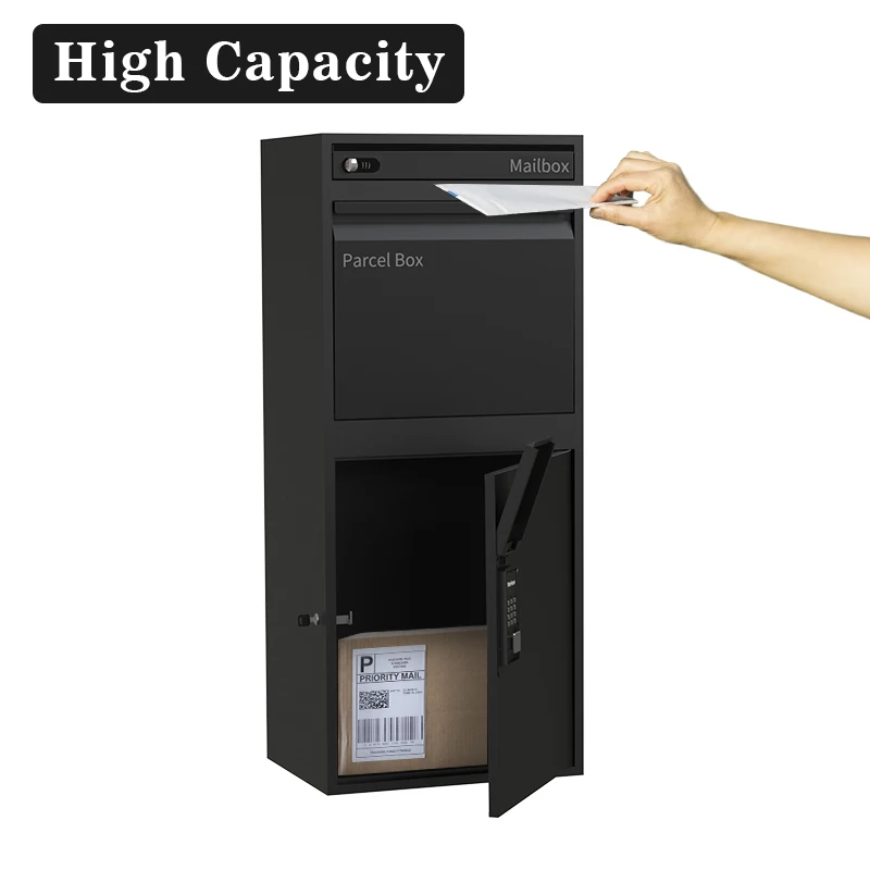 Custom Large Smart Parcel Delivery Box - Outdoor Mailbox for Secure ...