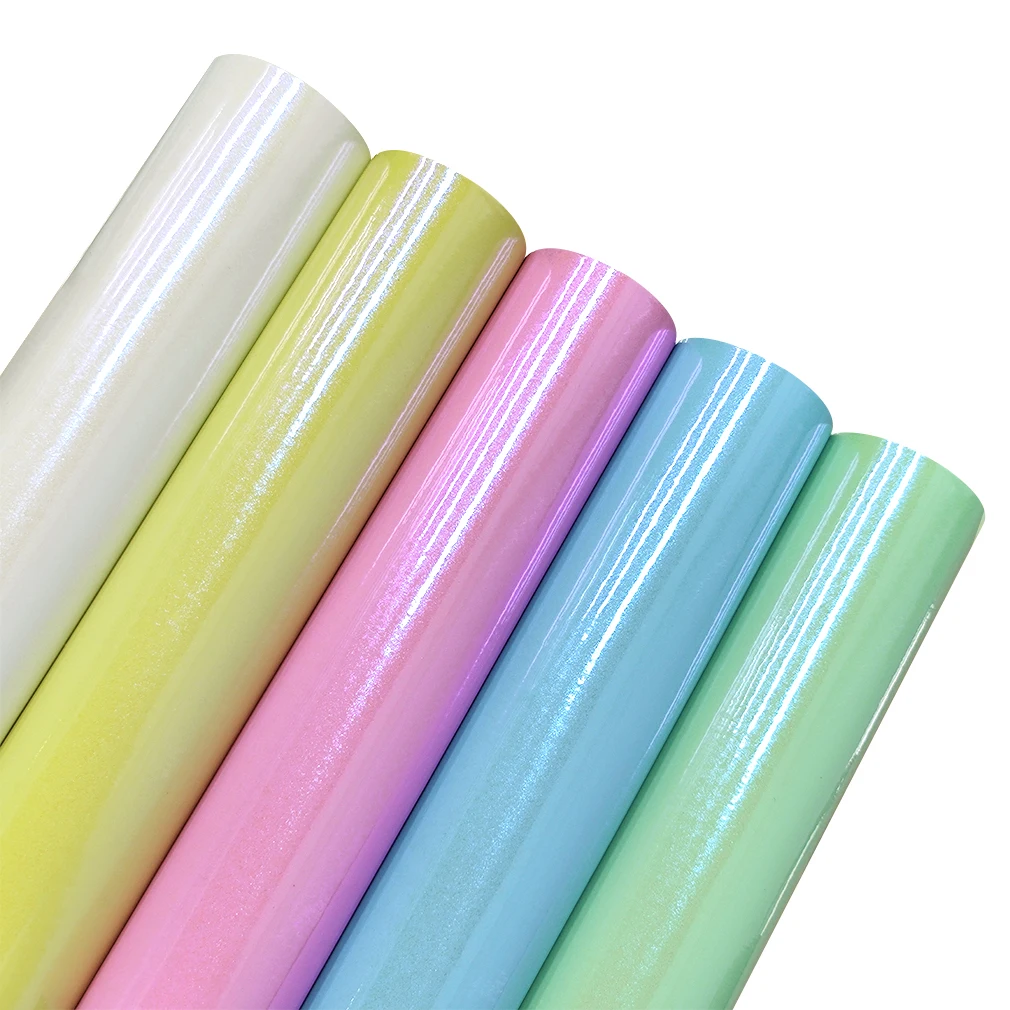 8x12 Inch Mirror Glossy Shiny Vinyl Faux Leather Sheets For Crafts ...