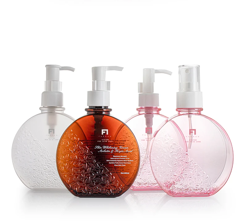 Luxury Shampoo Bottle Design - Premium Skincare Packaging
