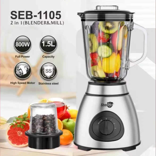 Starlux Silver Crest Licuadora Table Top Blenders And Juicer High Speed ...