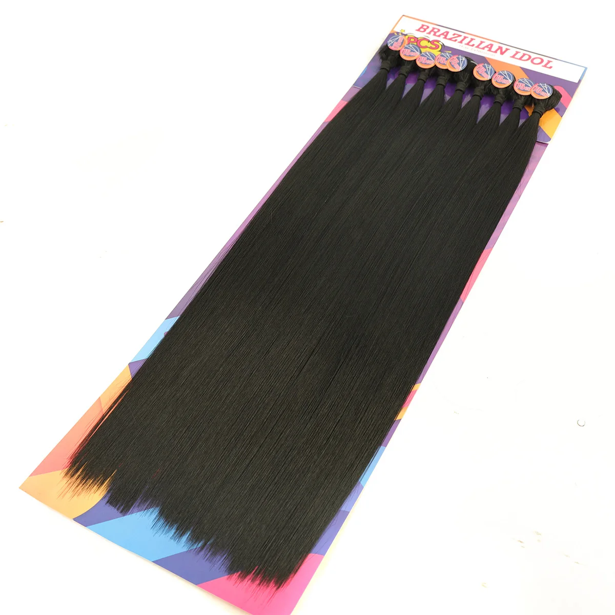 AGNES New Design 22 24 26 Inches Protein Fiber Weaves 9 Curly Bundles ...