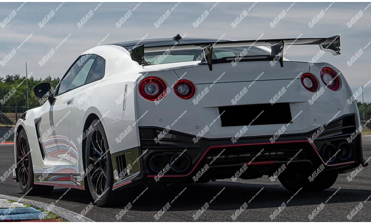 Car Body Kit GTR R35 Upgrade N Style Half Carbon Car Bumper for Nissan ...