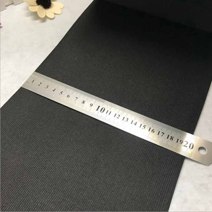 Flat High Quality Polyester Knitted 6 Inch Elastic Band