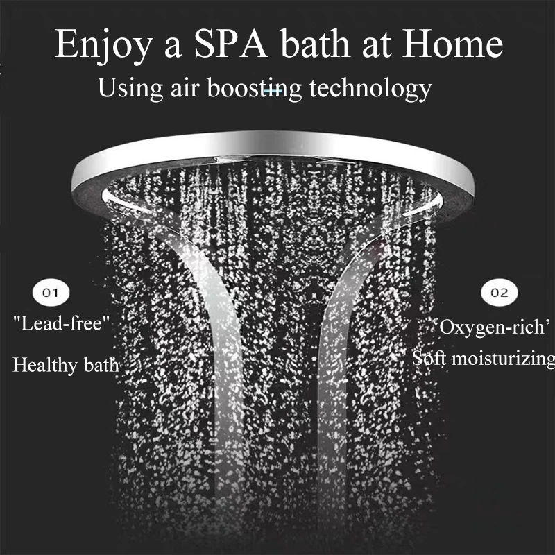 Luxury Rain Shower - High Pressure Waterfall Set