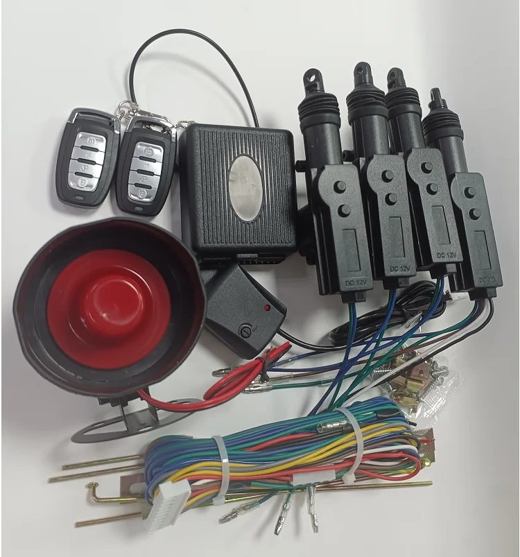 Universal Car Central Door Locking System with 4 Actuators