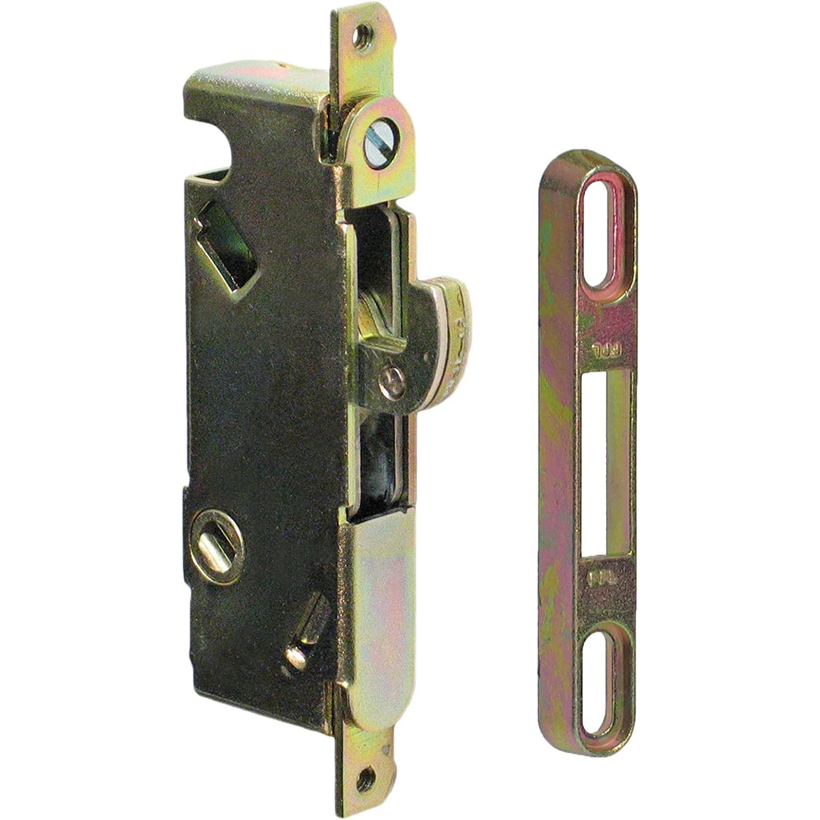 Sliding Glass Door Replacement Mortise Lock With Adapter Plate,3-11/16 ...