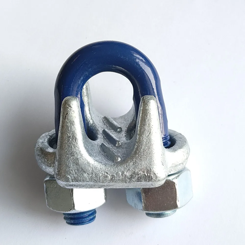 US Type Drop Forged Hot Dip Galvanized Wire Rope Clip Cable Clamp with ...