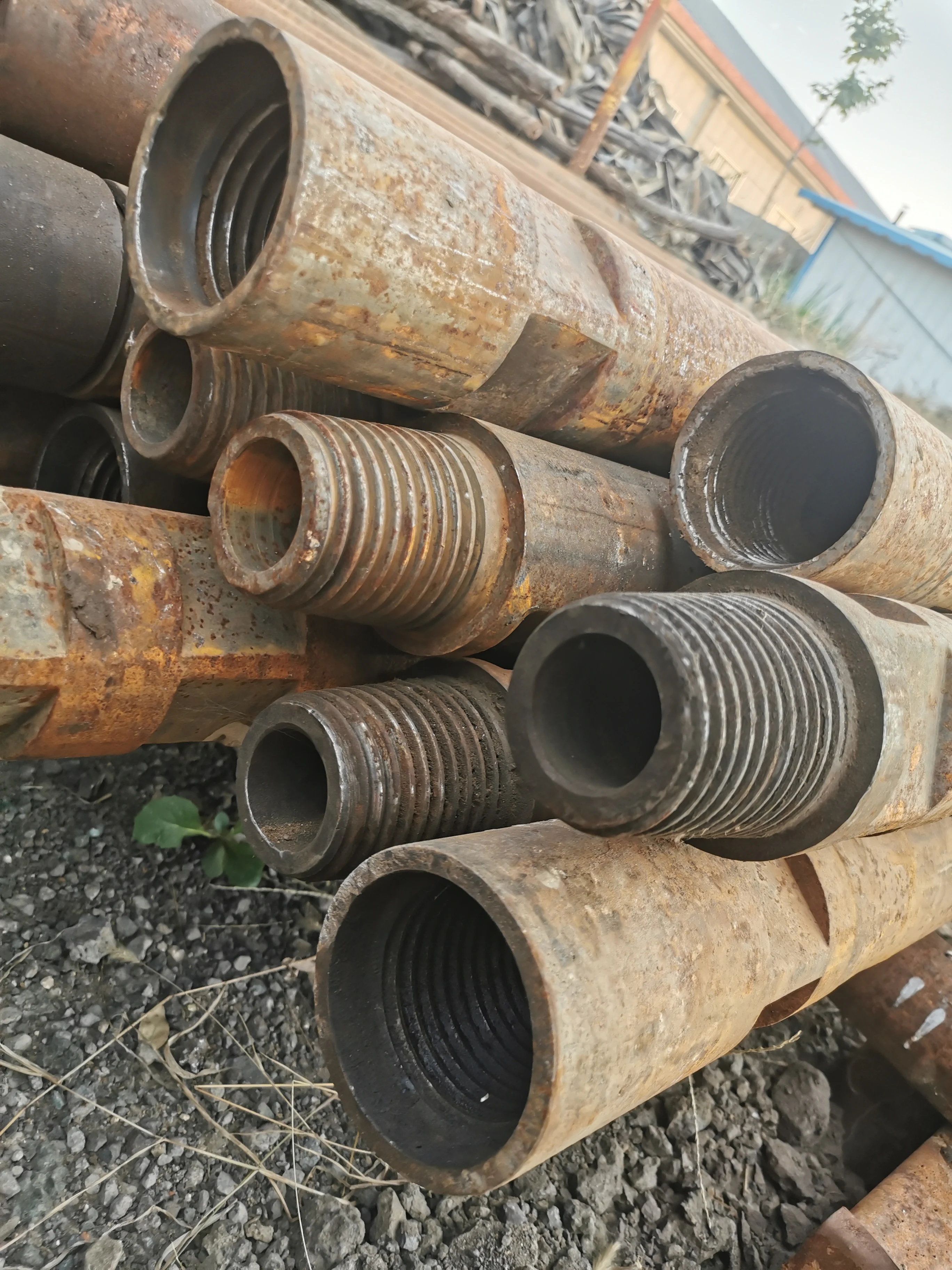 Second Hand API REG Borehole Drill Pipe, Yield Strength 1030/1040 ...
