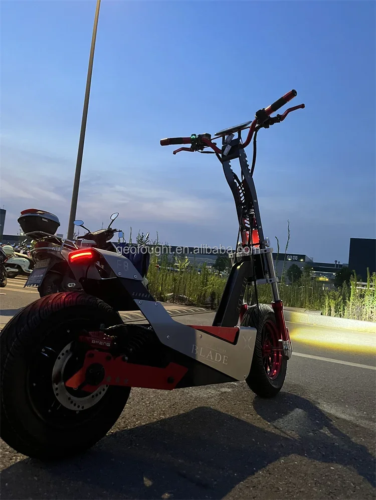 New Design Racing 15000watt Qs Motor E Scooter 72v Big Tire 150amp ...