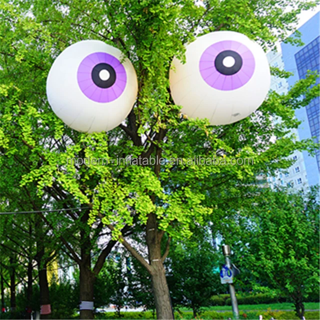 Outdoor Giant Halloween Inflatable Monster Eyeball Inflatable Halloween ...