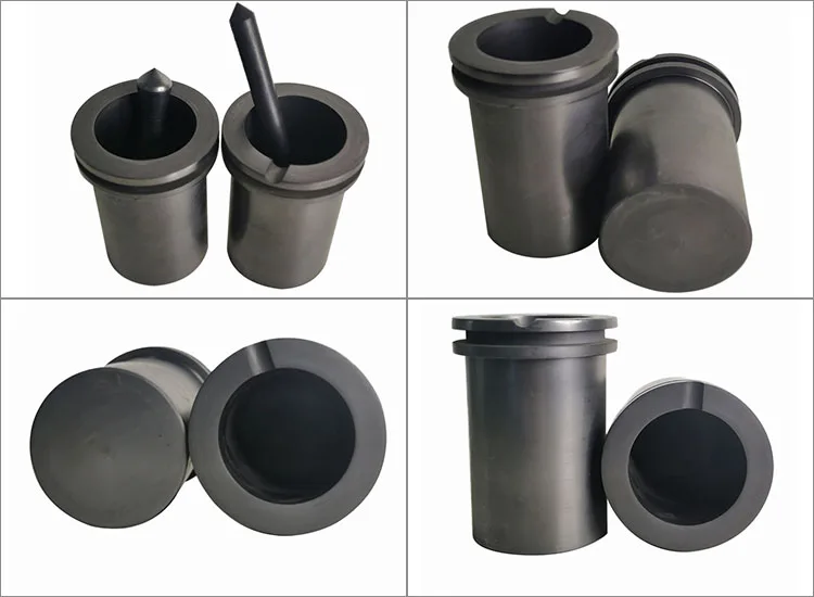 Pyrotic Graphite Crucibles - 50kg & 100kg for Metal Melting