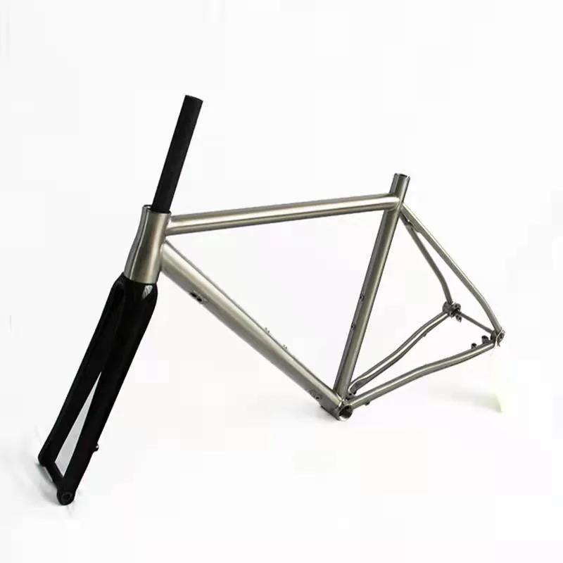 Titanium Gravel Bike Frame Offroad Bike Rahmen 700c * 45 Reifen ...