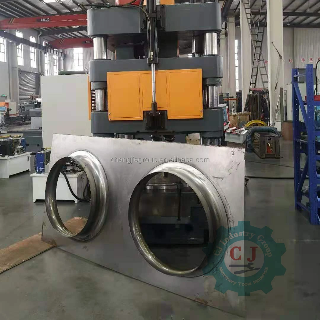 Cnc Axial Duct Fan Spinning Flanging Punching Machine For Inlet Cone ...